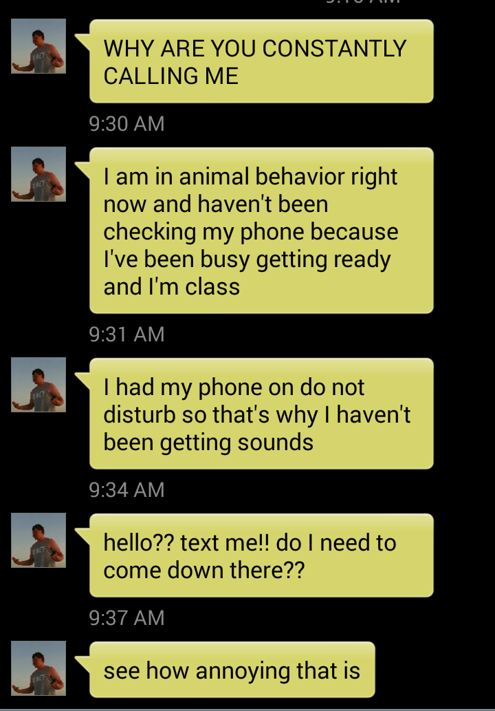 The problem with one-sided conversations… – All Things Work Together