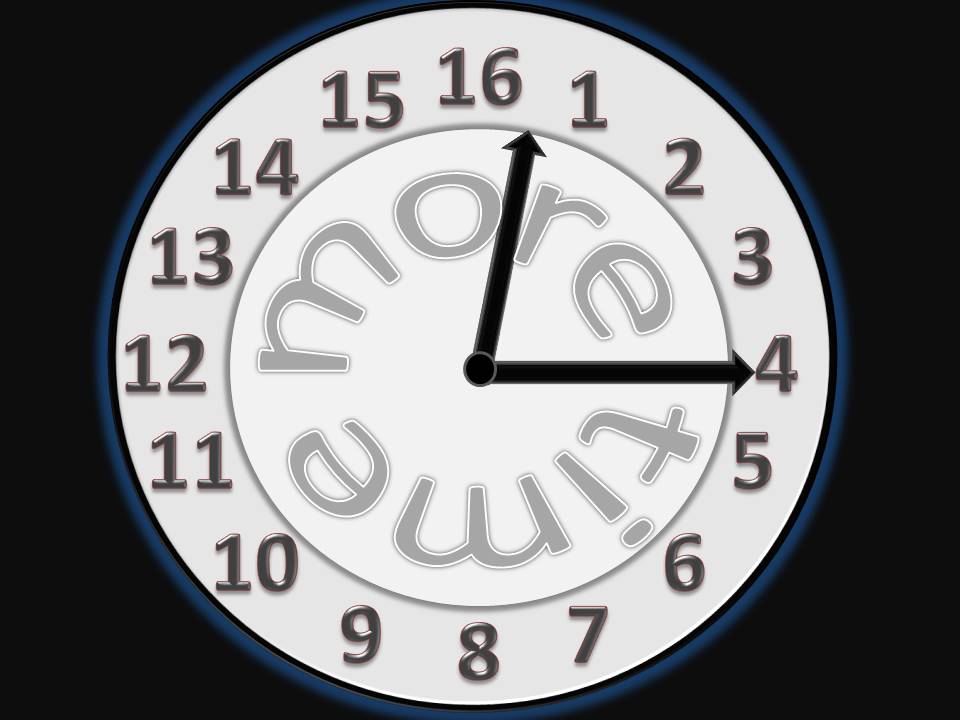 More time is not the answer… – All Things Work Together